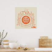 Time Variance Authority Crest Poster | Zazzle