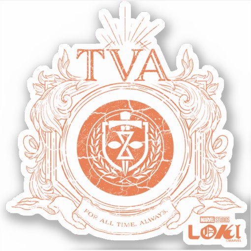 Time Variance Authority Crest Sticker | Zazzle