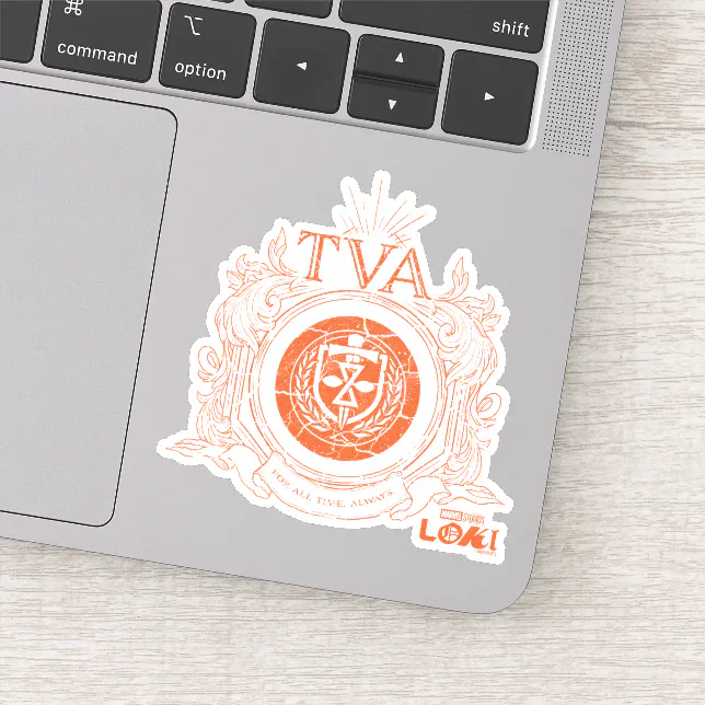 Time Variance Authority Crest Sticker | Zazzle