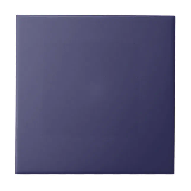 Timeless - Indigo Blue Ceramic Tile | Zazzle