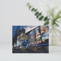 Times Square in Manhattan Postcard | Zazzle