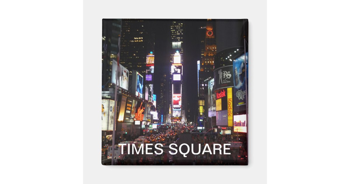 times square lights magnet | Zazzle