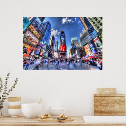 Times Square - New York City Poster | Zazzle