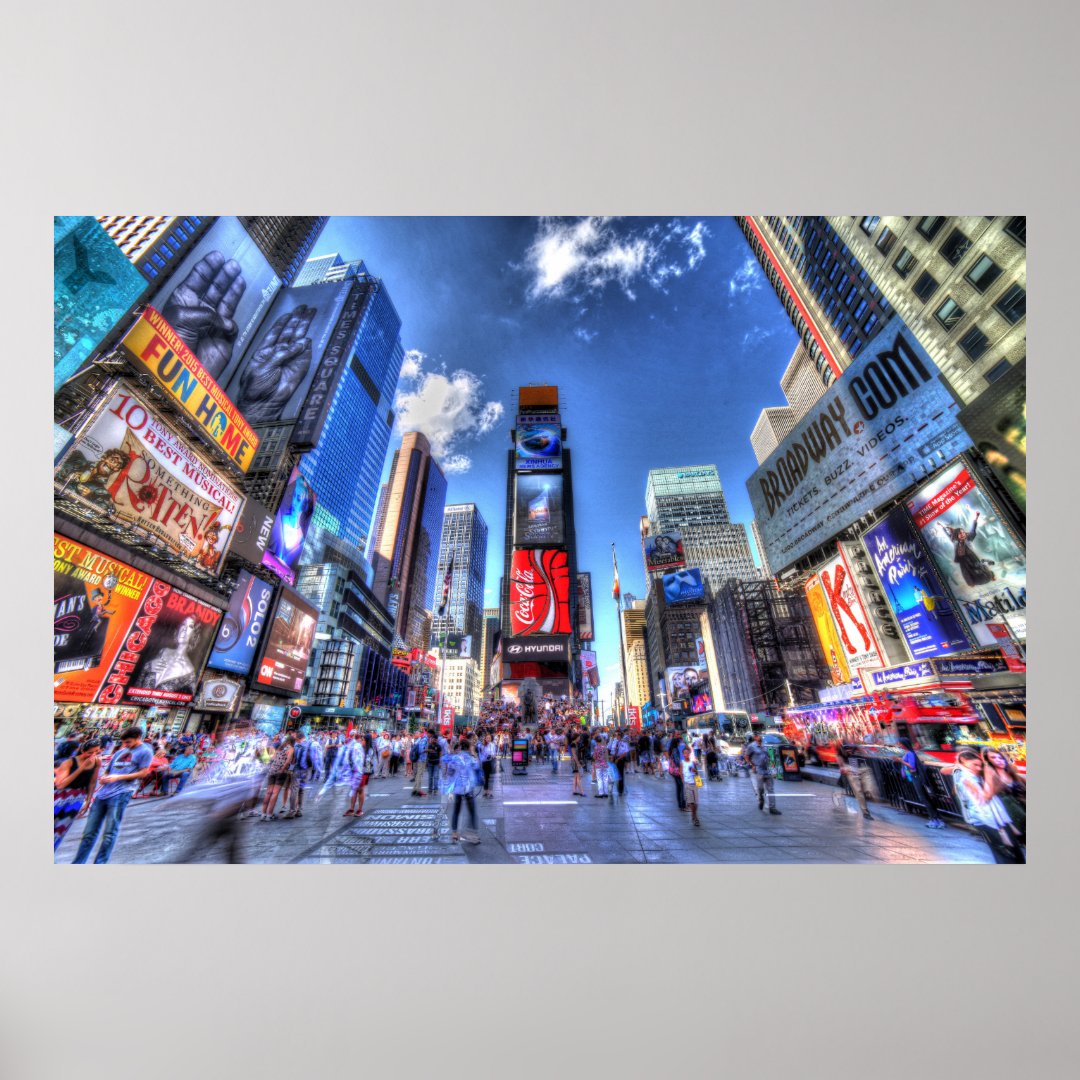 Times Square - New York City Poster | Zazzle