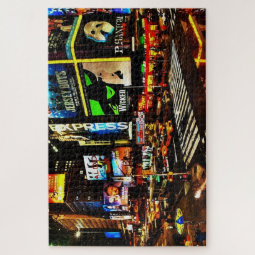 Times Square New York Jigsaw Puzzle | Zazzle