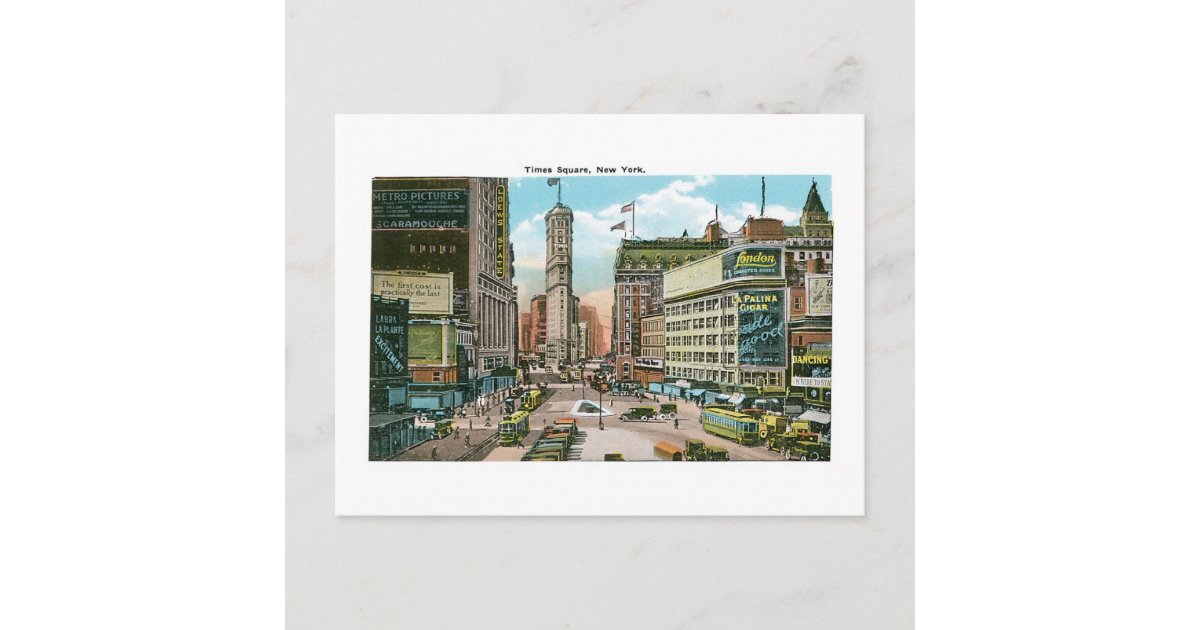 Times Square New York Postcard | Zazzle