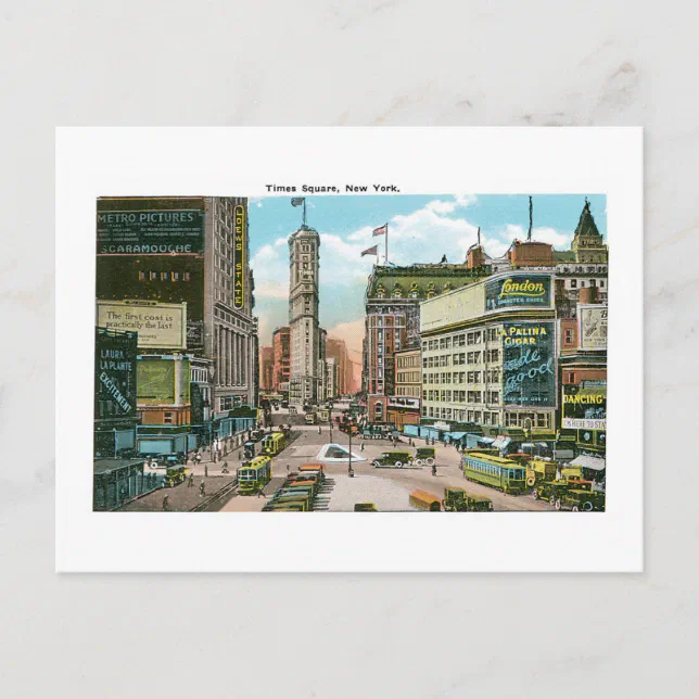 Times Square New York Postcard | Zazzle