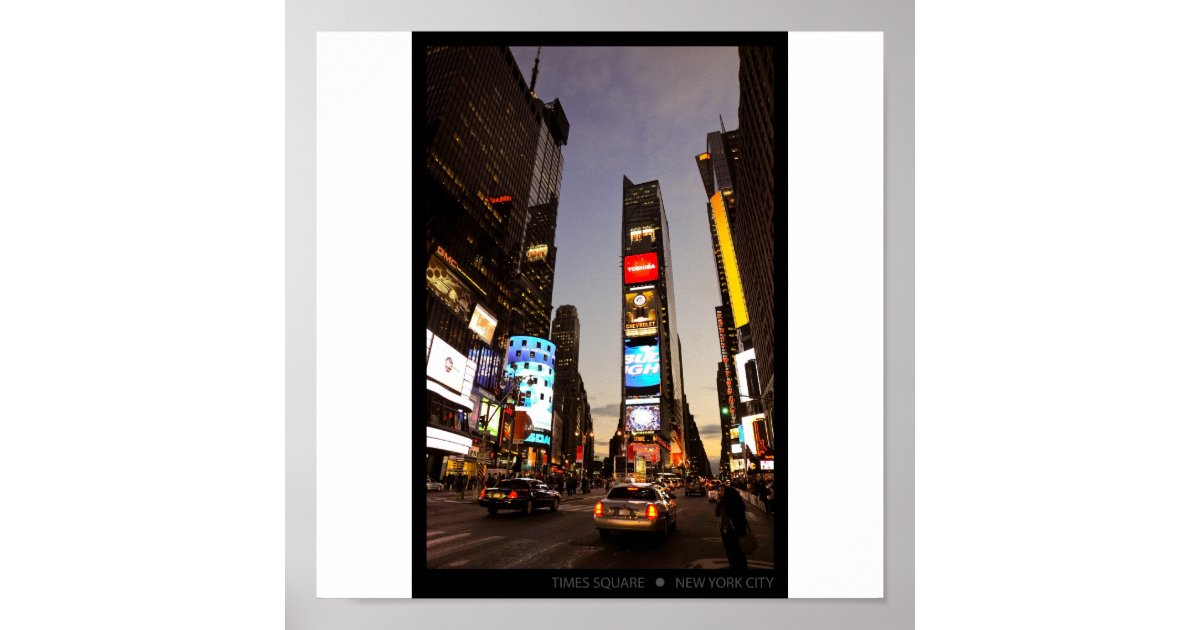 Times Square Poster | Zazzle