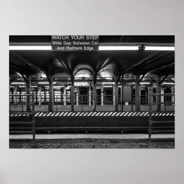 Times Square Subway Station New York City Poster | Zazzle