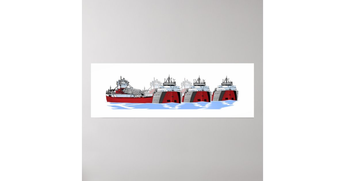 Tin Stacker AAA Trio Poster | Zazzle