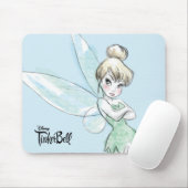 Tinker Bell | Arms Crossed Pastel Mouse Pad | Zazzle