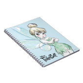 Tinker Bell | Arms Crossed Pastel Notebook | Zazzle