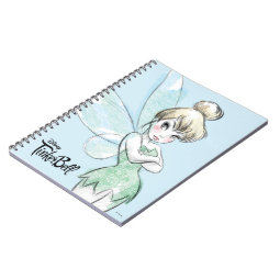 Tinker Bell | Arms Crossed Pastel Notebook | Zazzle
