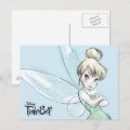 Tinker Bell | Arms Crossed Pastel Postcard | Zazzle