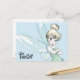 Tinker Bell | Arms Crossed Pastel Postcard | Zazzle