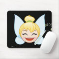 Tinker Bell Emoji | Tinker Bell with wand Mouse Pad | Zazzle