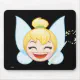 Tinker Bell Emoji | Tinker Bell with wand Mouse Pad | Zazzle