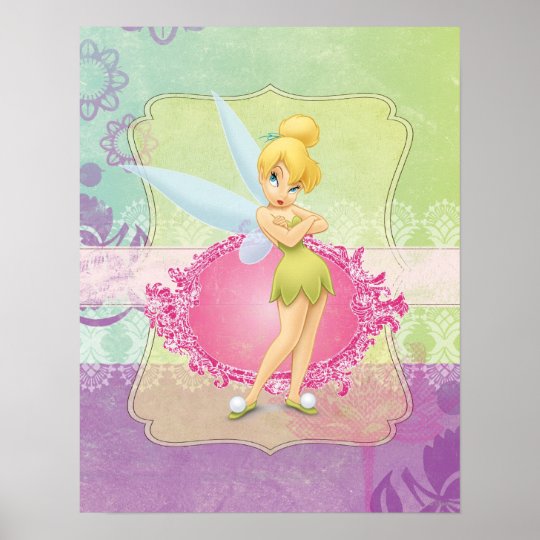 Tinker Bell Frame Poster | Zazzle.com