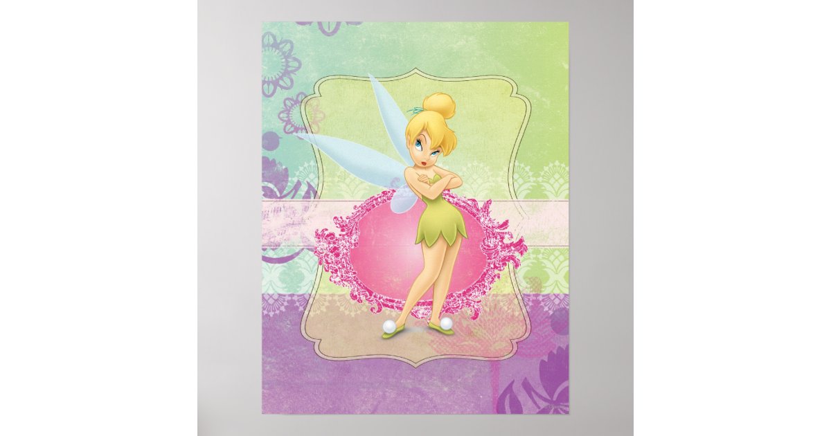 Tinker Bell Frame Poster | Zazzle