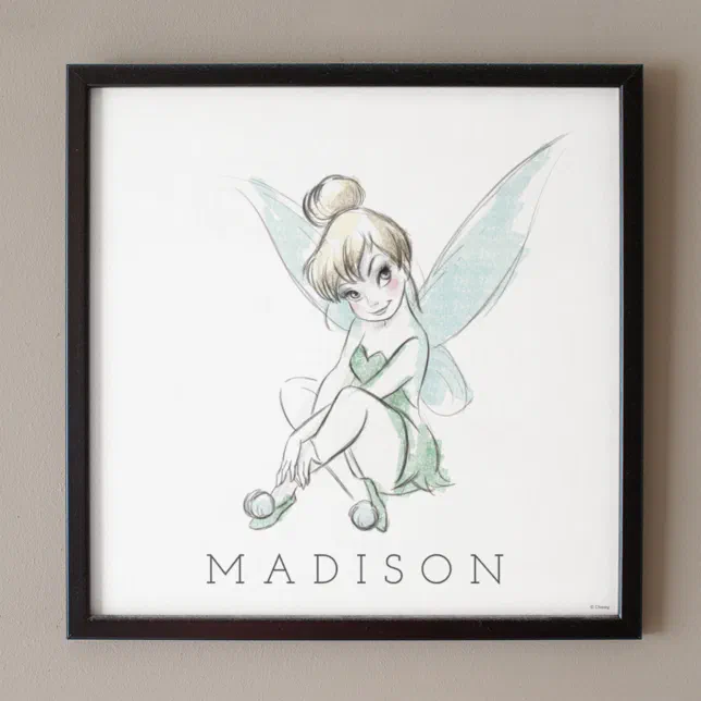 Tinker Bell Playroom Nursery Poster | Zazzle