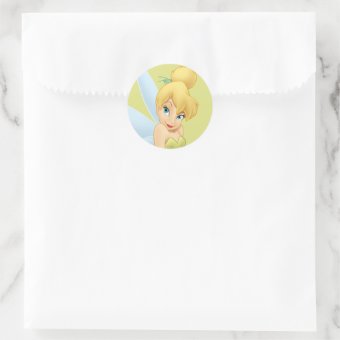 Tinker Bell Pose 16 Classic Round Sticker | Zazzle