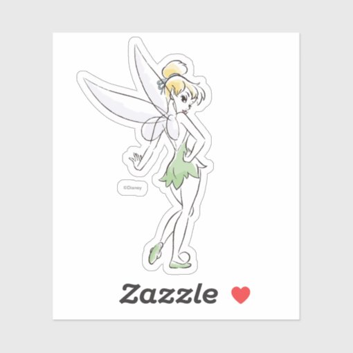 Tinker Bell | Pretty Little Pixie 2 Sticker | Zazzle