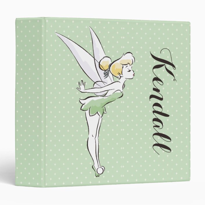 Tinker Bell | Pretty Little Pixie Binder | Zazzle.com