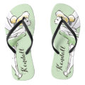 Tinker Bell | Pretty Little Pixie Flip Flops | Zazzle