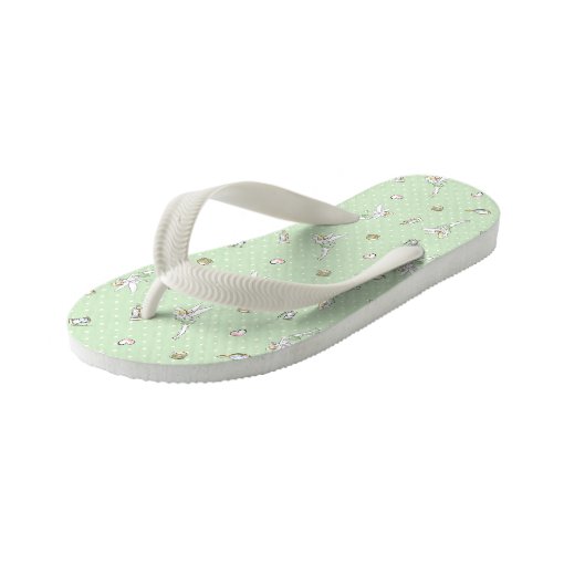 Tinker Bell | Pretty Little Pixie Kid's Flip Flops | Zazzle