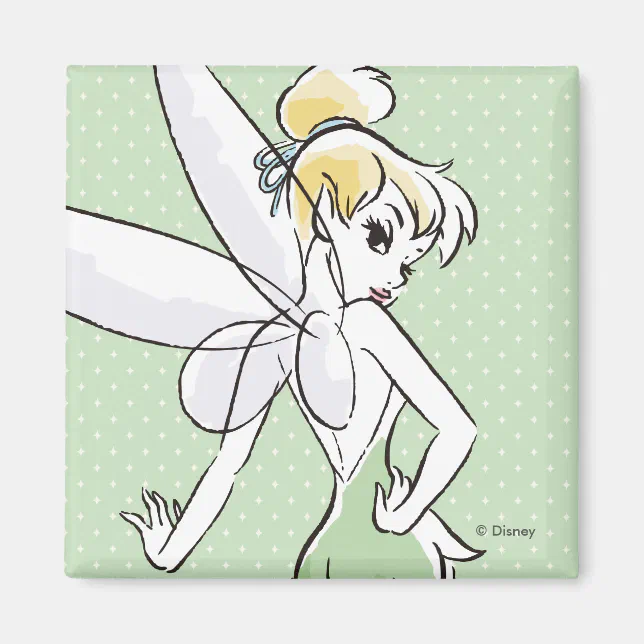Tinker Bell | Pretty Little Pixie Magnet | Zazzle
