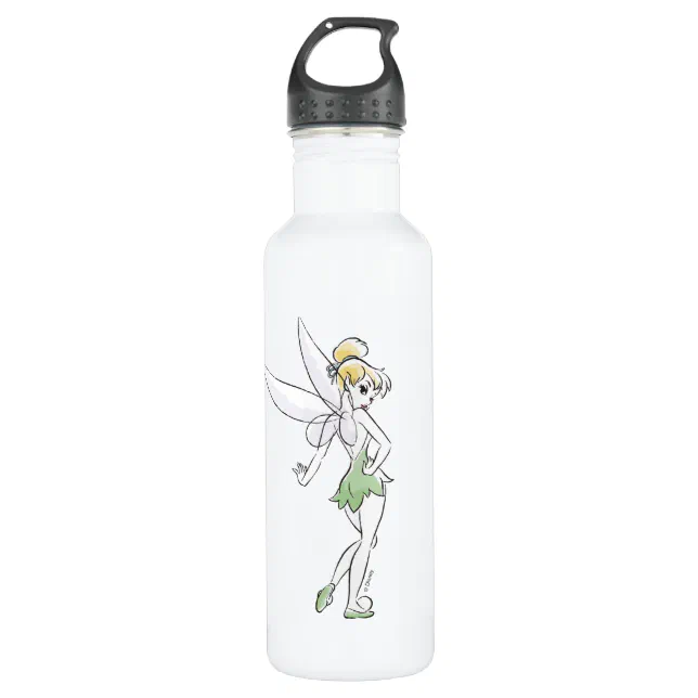 Tinker Bell | Pretty Little Pixie Water Bottle | Zazzle