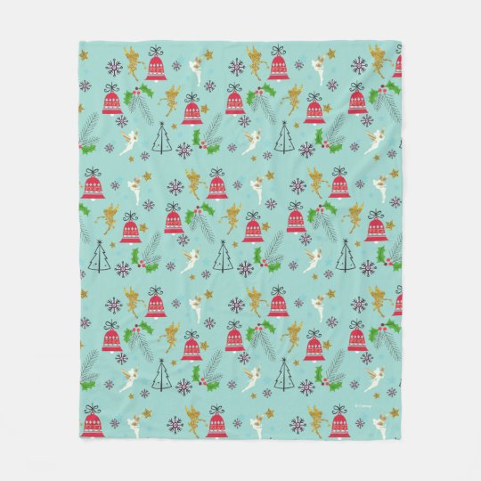 Tinker Bell | Tinker Bell Christmas Sparkle Fleece Blanket | Zazzle.com