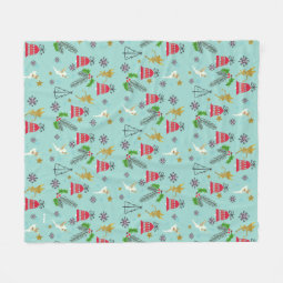 Tinker Bell | Tinker Bell Christmas Sparkle Fleece Blanket | Zazzle