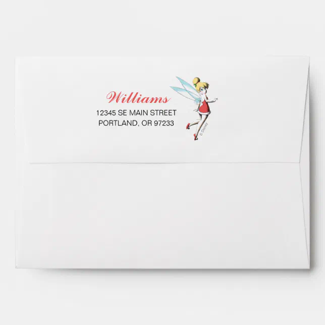 Tinker Bell | Vintage Pixie Dust Magic Envelope | Zazzle