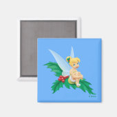 Tinkerbell | Christmas Holly Magnet | Zazzle