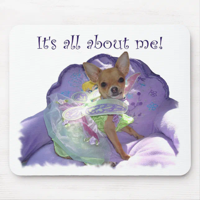 Tinkerbell "It's all about me!" Mouse Pad | Zazzle