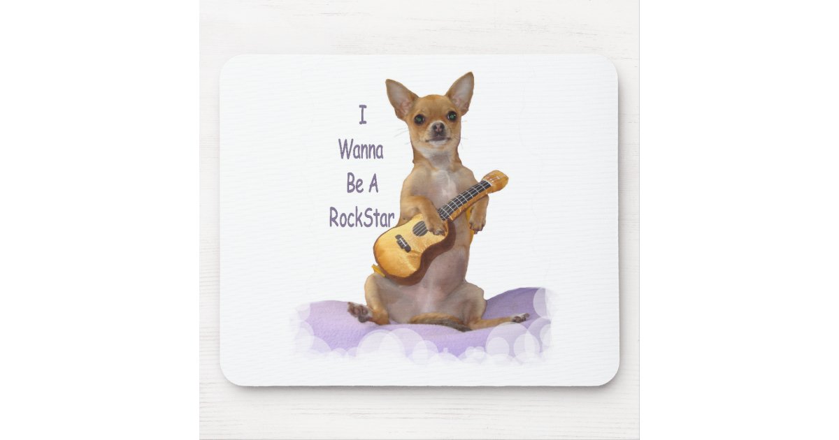 Tinkerbell RockStar Mouse Pad | Zazzle