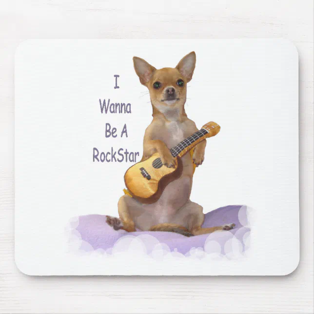 Tinkerbell RockStar Mouse Pad | Zazzle