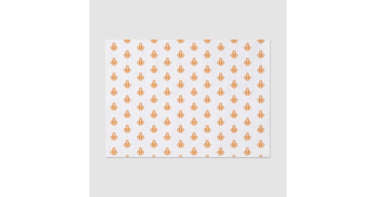 Tiny Anchors Tissue Paper | Zazzle
