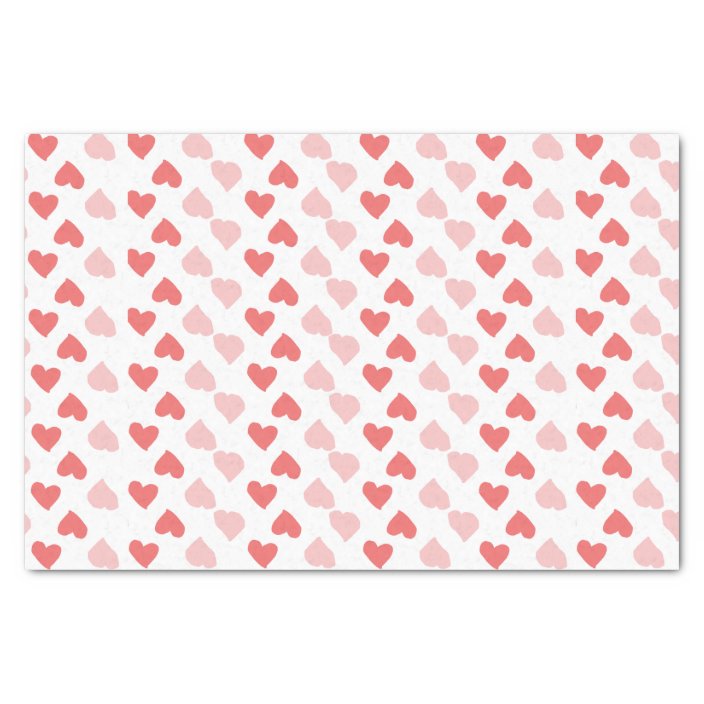 Tiny Hearts Tissue Paper | Zazzle.com