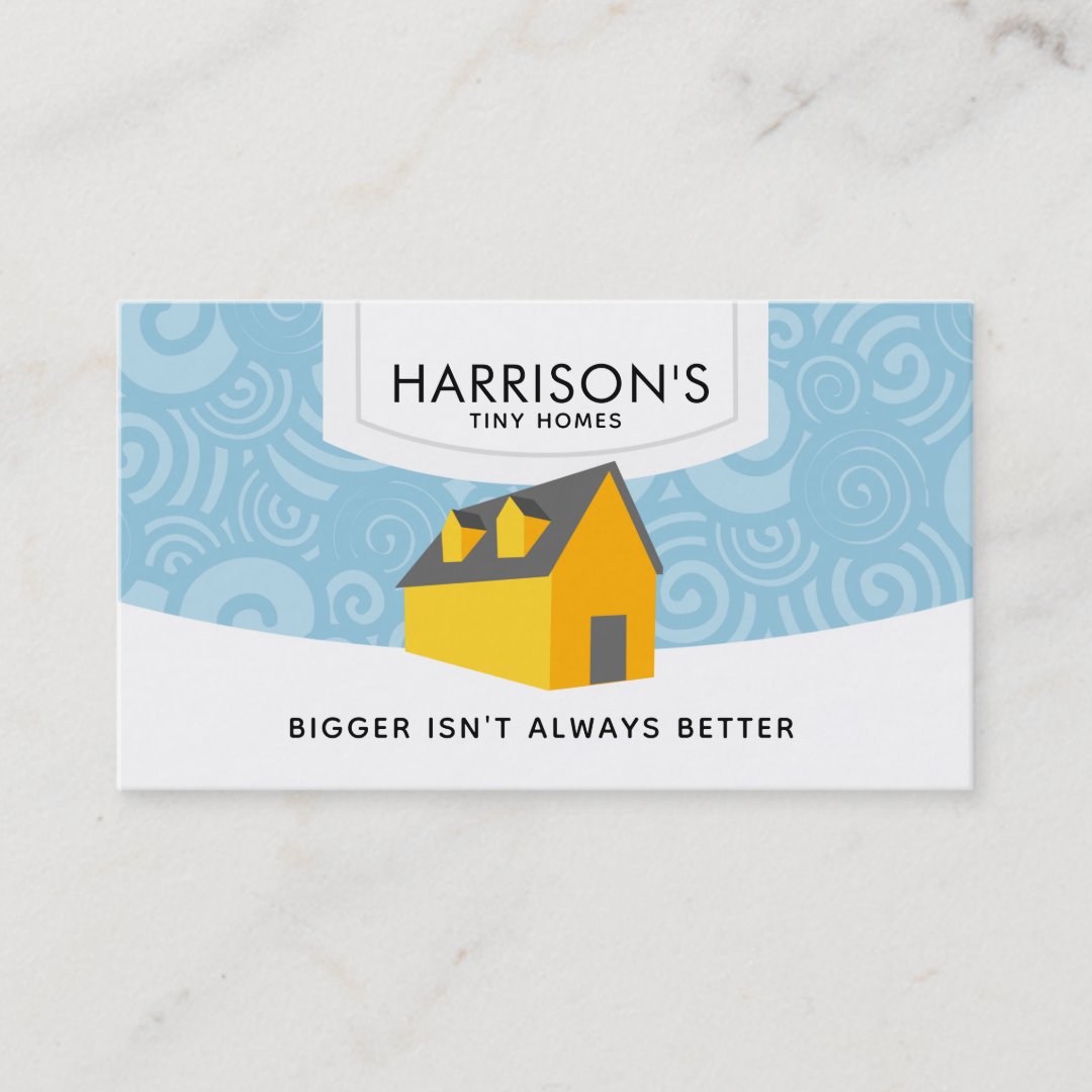 Tiny Homes Business Cards | Zazzle