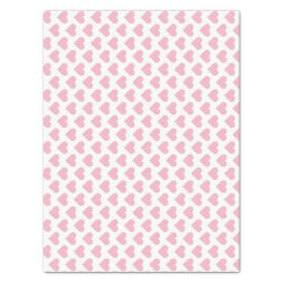Tiny Pink Hearts Pattern Tissue Paper | Zazzle
