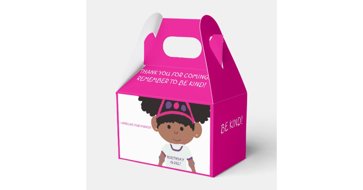 Tiny Tamara Paper Favor Box | Zazzle