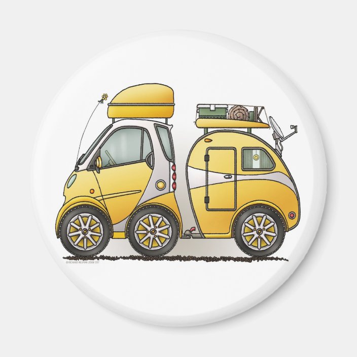 Tiny Tear Drop Camper Magnets | Zazzle.com