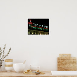 Tio Pepe Poster | Zazzle