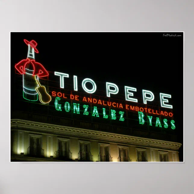 Tio Pepe Poster | Zazzle
