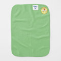 Tippy Lil T-Rex Baby Dinosaur Burp Cloth | Zazzle