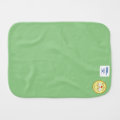 Tippy Lil T-Rex Baby Dinosaur Burp Cloth | Zazzle