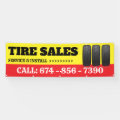 Tire Services Sales Custom Banner | Zazzle