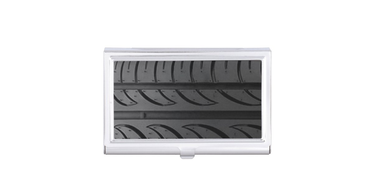 Tire Tread Business Card Holder | Zazzle